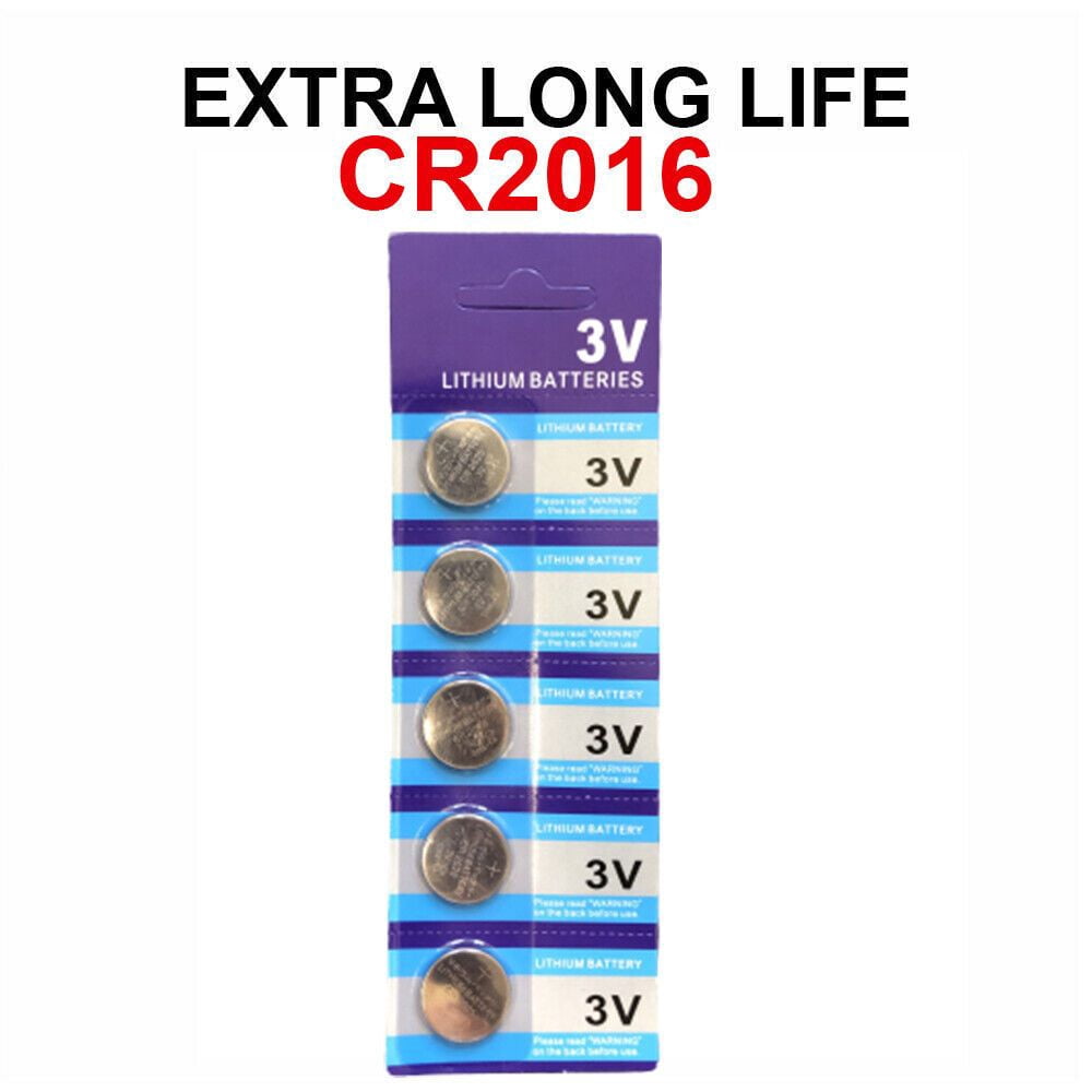 5 x Fresh CR 2016 CR2016 ECR2016 BR2016 LITHIUM COIN CELL Battery Exp ...