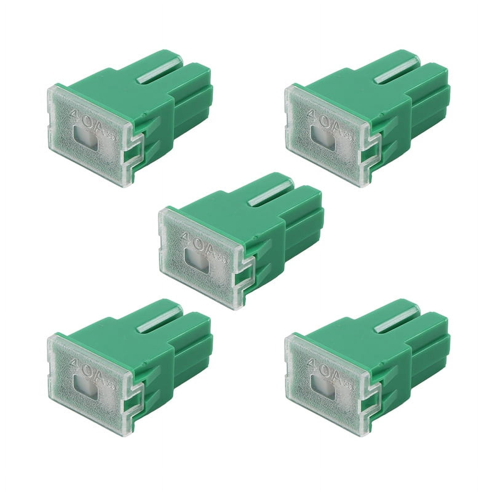 5 x Green 40A Female Plug in Blade PAL Fuse for Car - Walmart.com