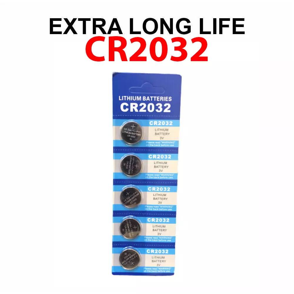 5 x New LITHIUM BATTERY 3V CR2032 CR 2032 BR2032 DL2032 Remote Button ...