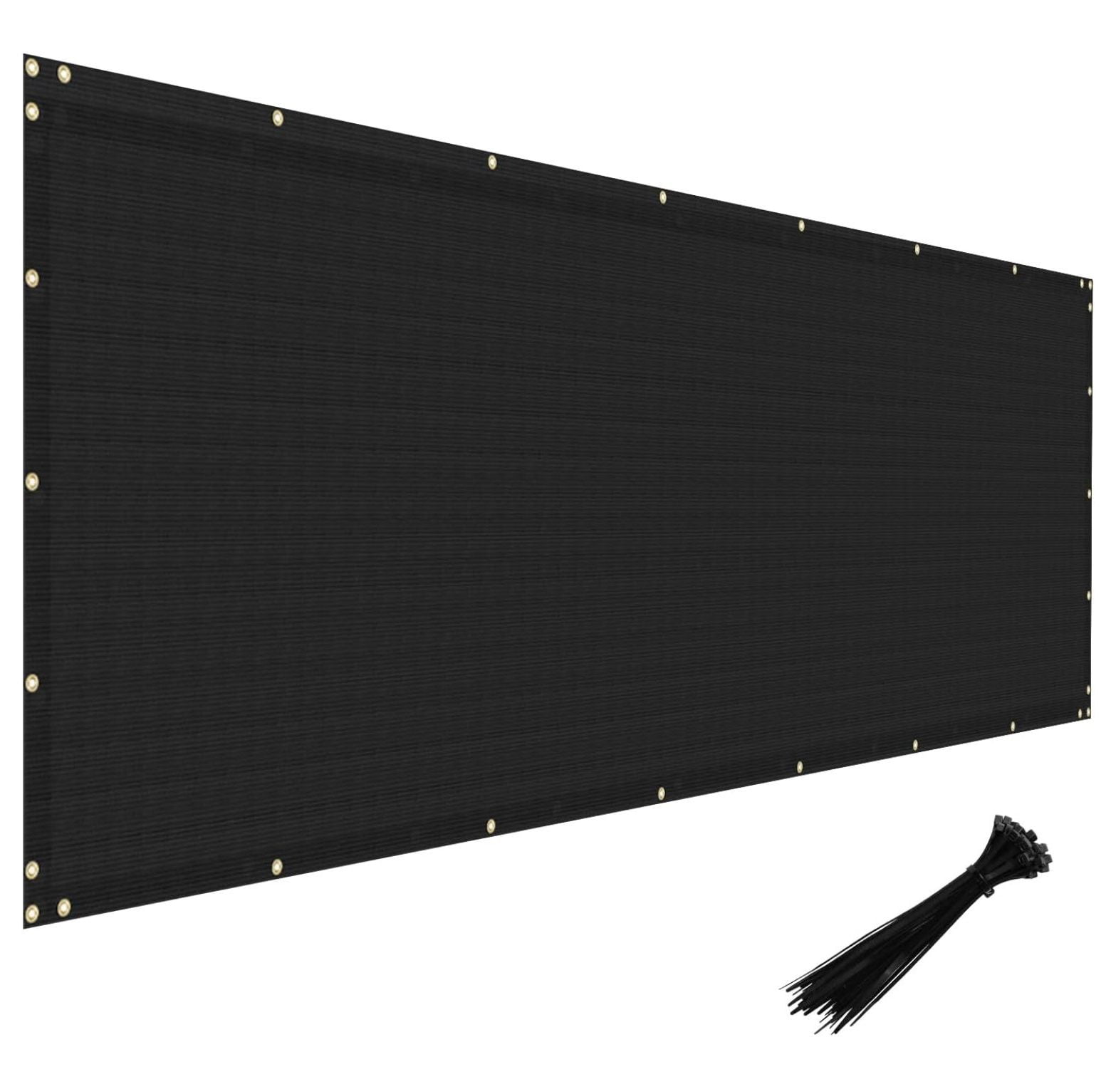 5'x12' Privacy Fence Screen Heavy Duty Windshield Fence Mesh Fabric ...