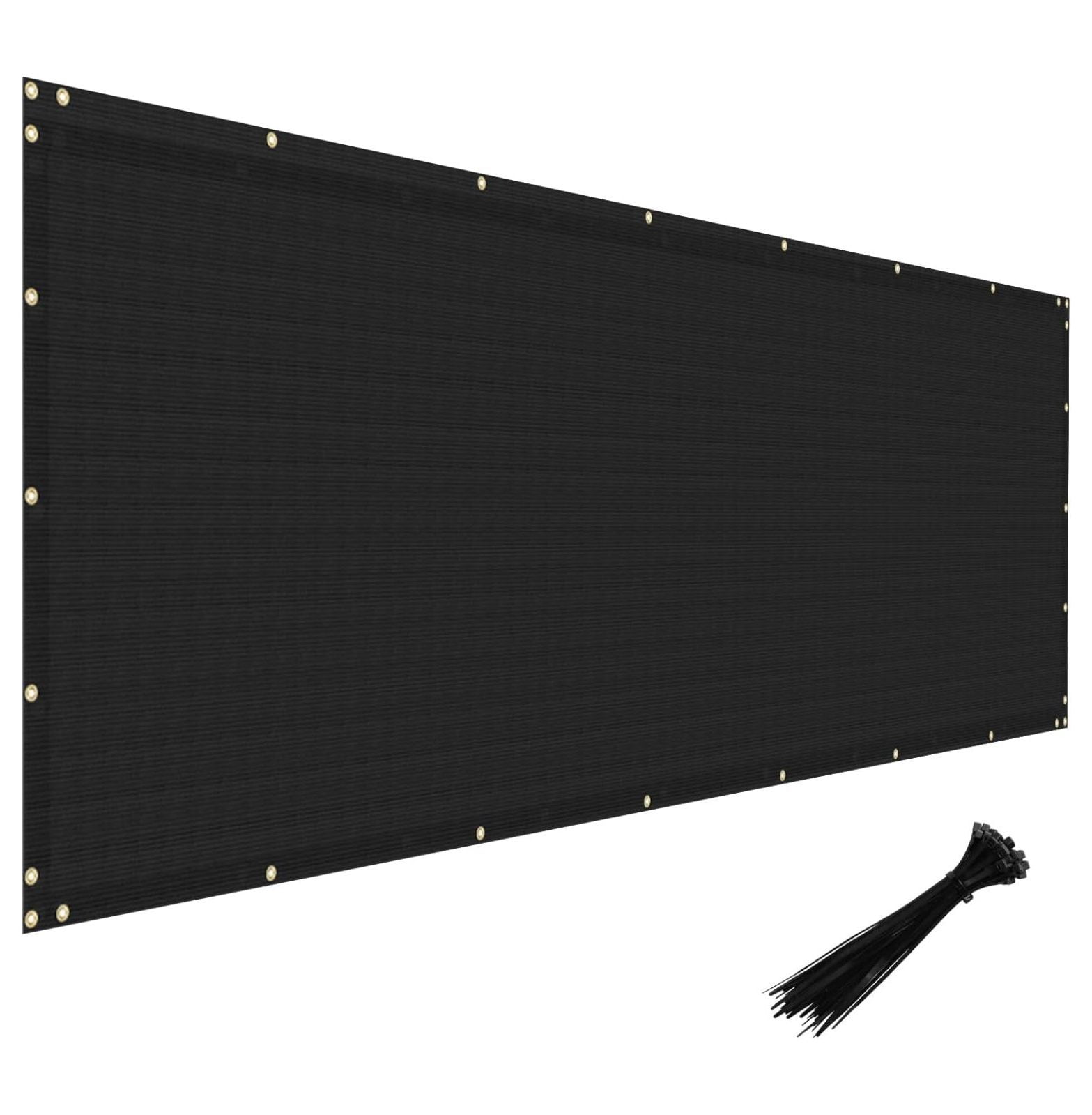 5'x12' Privacy Fence Screen Heavy Duty Windshield Fence Mesh Fabric ...