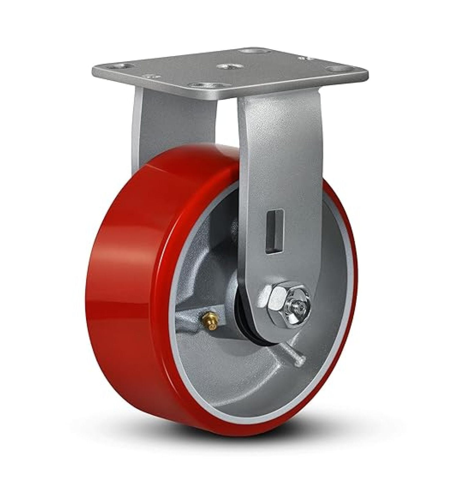 5"x2" Industrial Casters- Heavy Duty casters,Polyurethane Casters Wheel ...