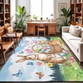 5'x7' Area Rugs, Happy Easter Indoor Outdoor Area Rug for Living Room ...