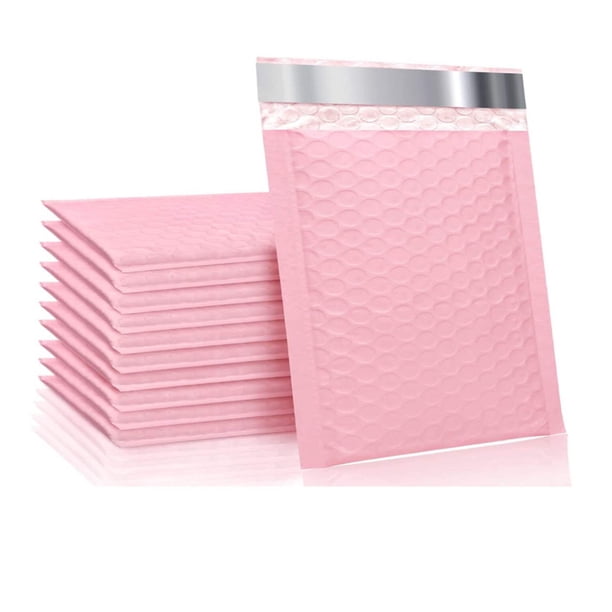 5"x7" Rose Poly Bubble Mailers Shipping Mailing Padded Envelopes ...