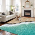 5'x8' Area Rugs, Blue Ocean Indoor Outdoor Area Rug for Living Room ...