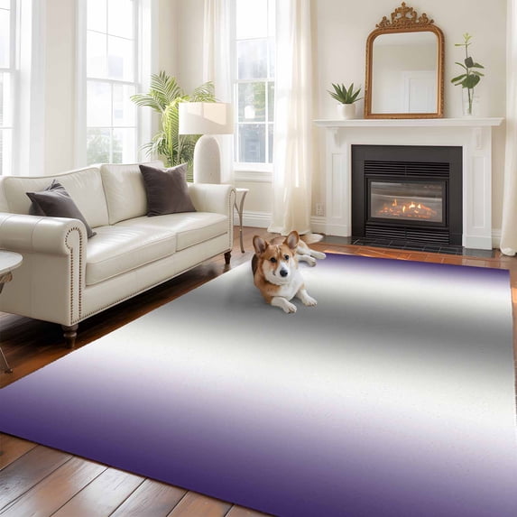 5'x8' Area Rugs, Purple Grey Indoor Outdoor Area Rug for Living Room ...