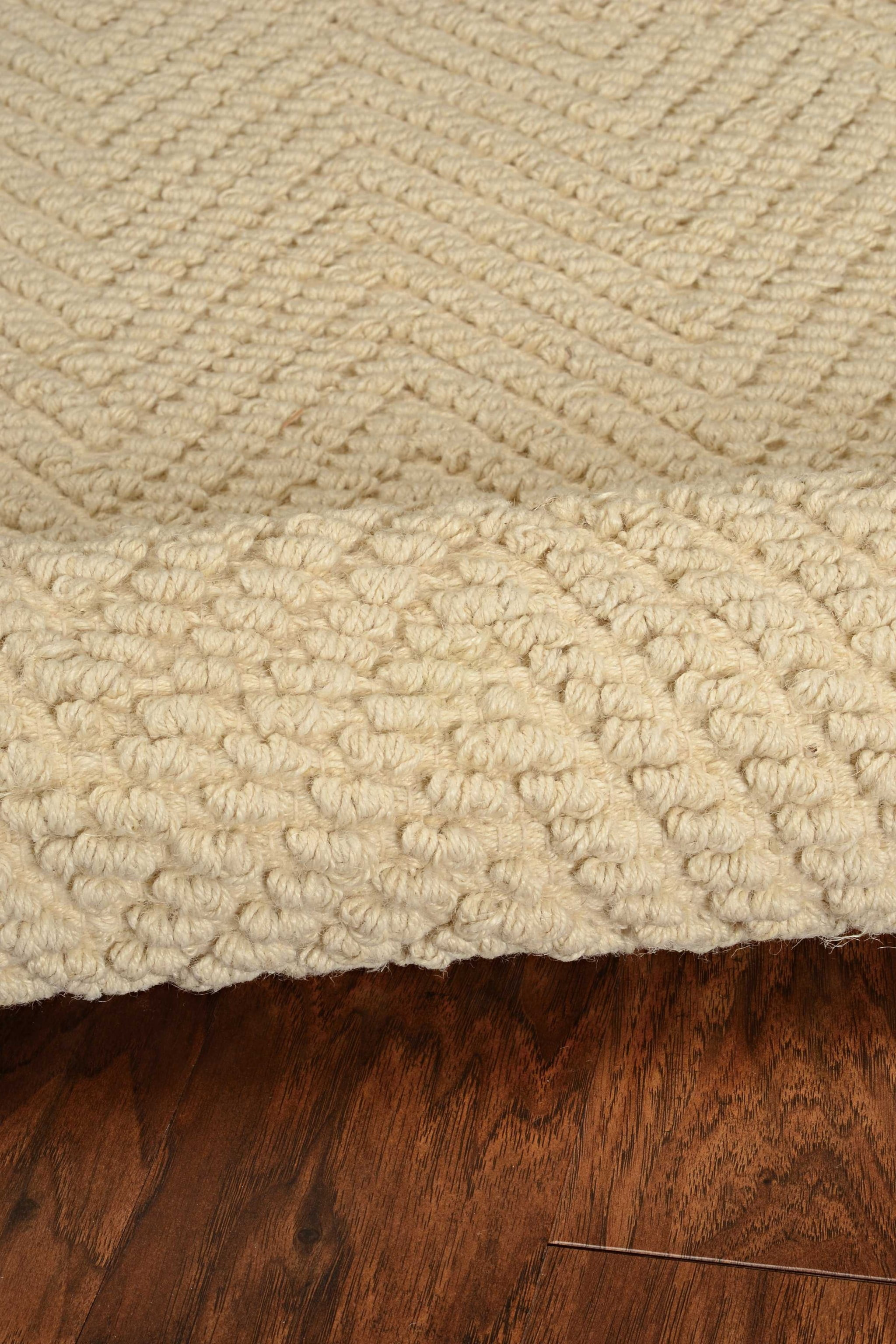 5'x8' Ivory Herringbone Hand Woven Jute Indoor Area Rug - Walmart.com