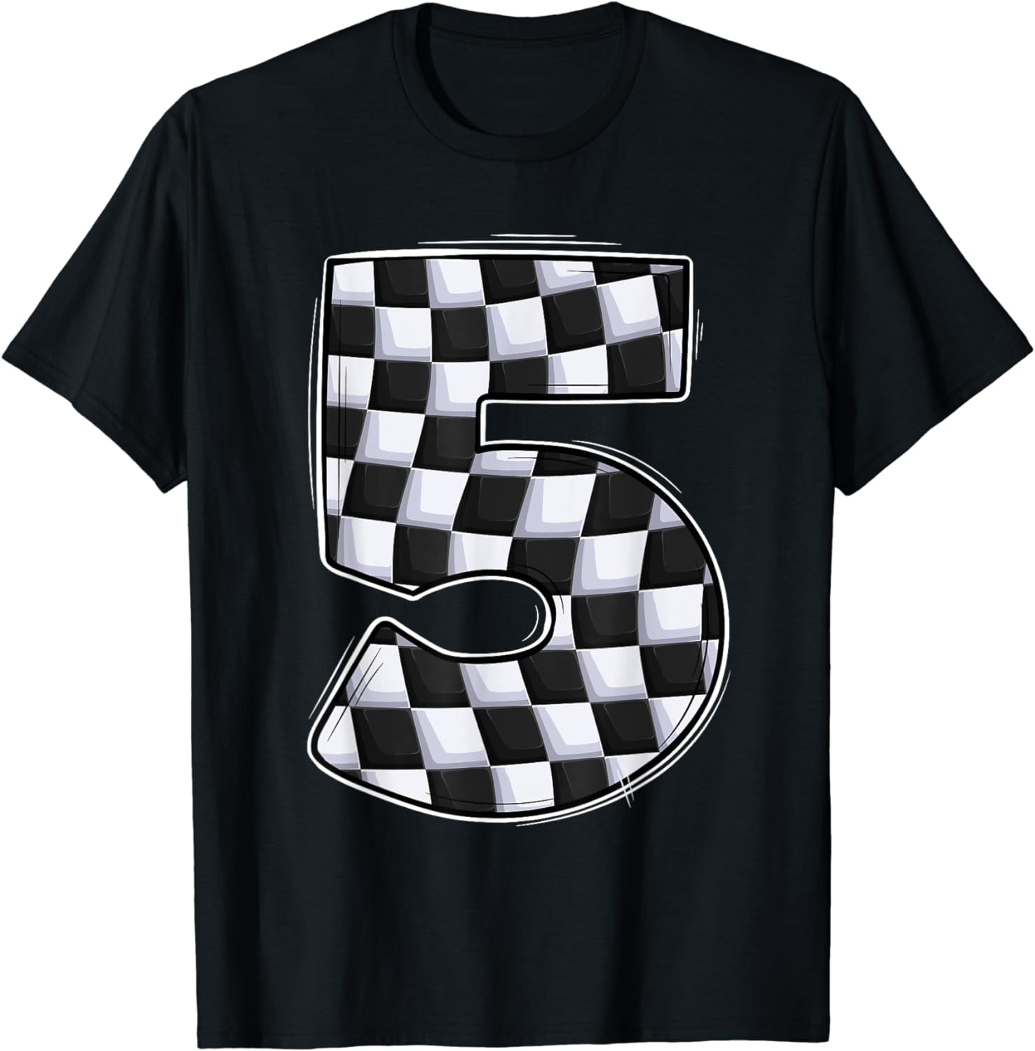 5 year old pit crew Boy car racing 5th birthday race car T-Shirt ...