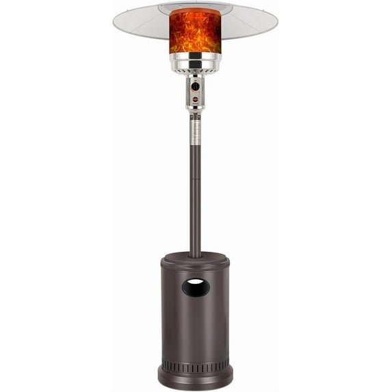 50,000 BTU Patio Heater with Sand Box, Table Design, Double-Layer ...
