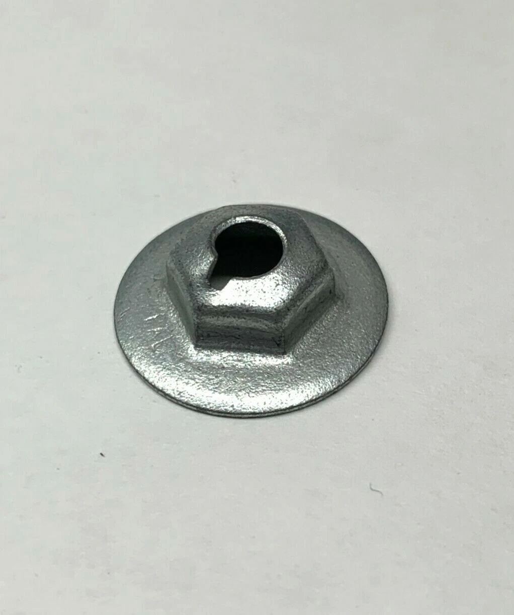 (50) 1/4-20 Tinnerman Lock-Nut Push Speed Nut Flanged Locknut .250 ...