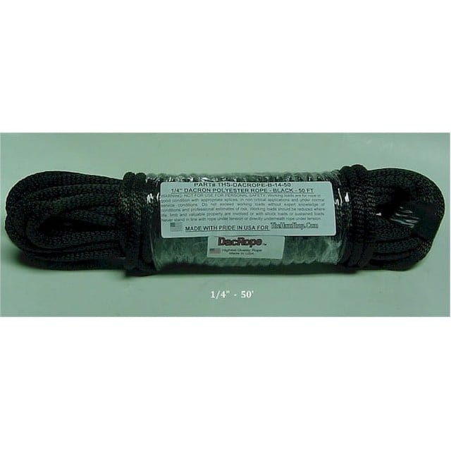 50' - 1/4" Ham Radio Antenna Support Rope - First Quality Polester Rope ...