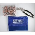 50 1/8 Cleco Sheet Metal Fasteners + Cleco Pliers w/Carry Bag (K1S50-1/ ...