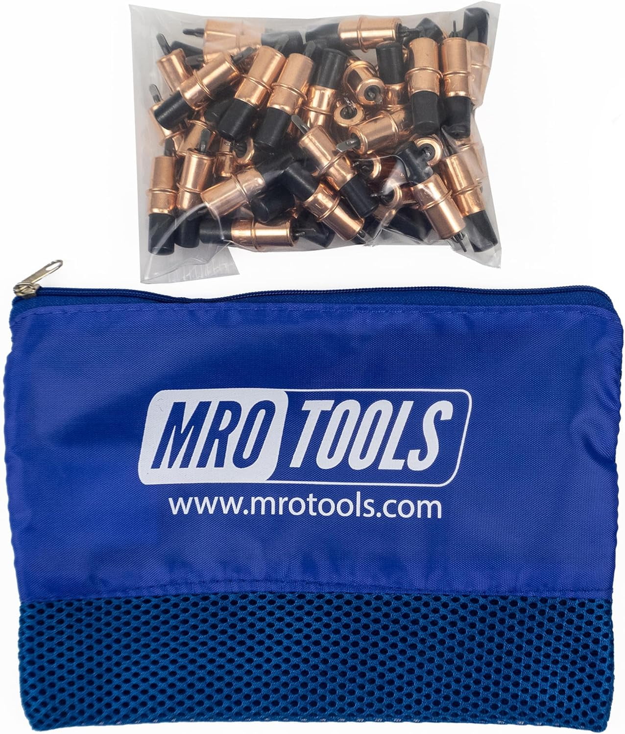 50 1/8 Extra Short Cleco Sheet Metal Fasteners w/ Mesh Carry Bag ...