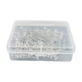 50/100/150/200Pcs Pins Clear Bouquets Pin with Plastic Box for Wedding ...