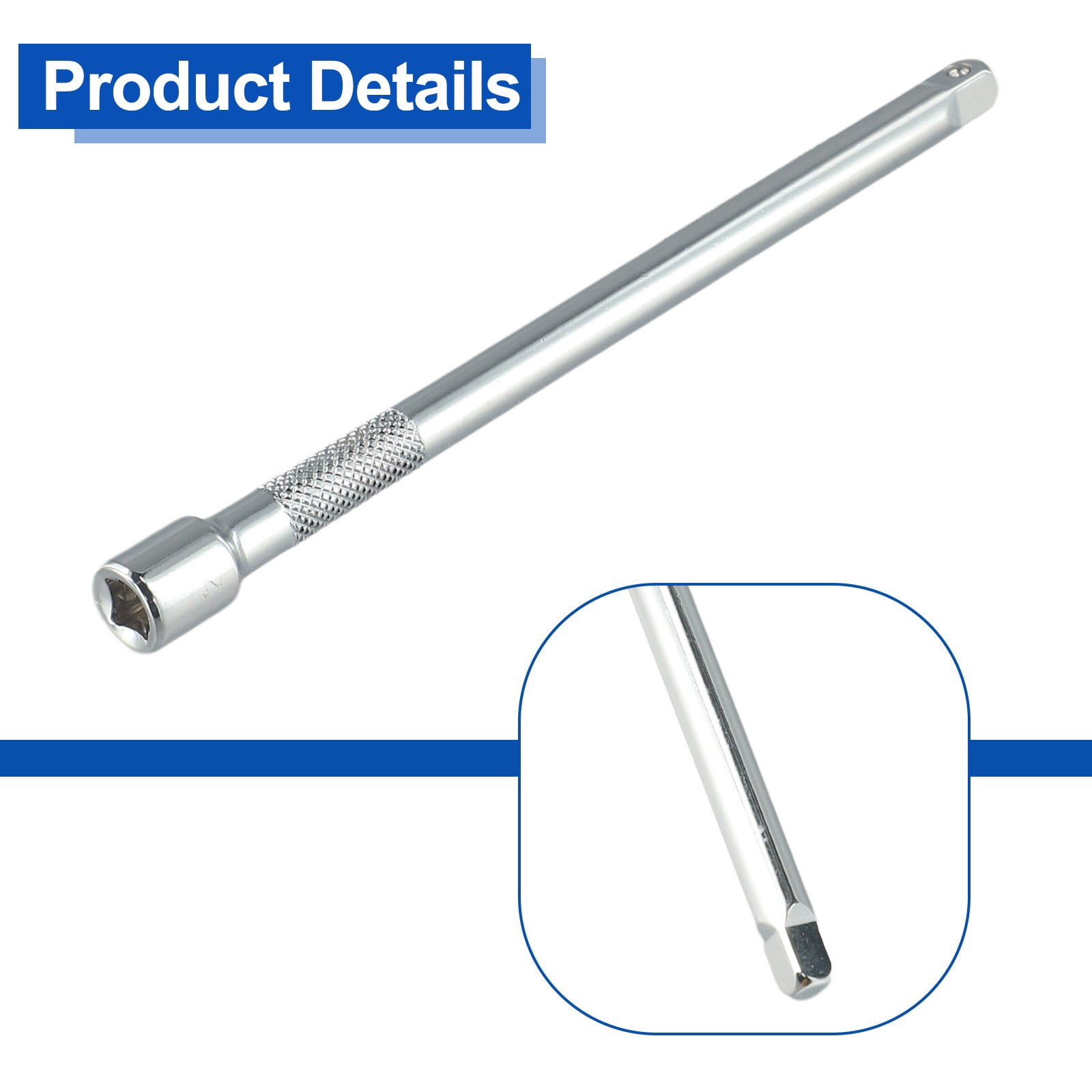 50/100/150Mm Long Extension Bar 1/4 Drive Ratchet Socket Extender Hand ...
