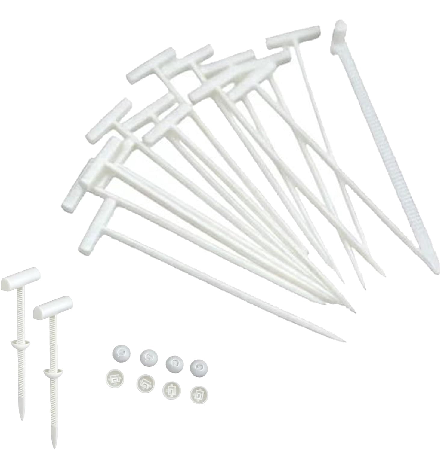50/100/150PCS One Button Fastening Zip Ties, Nylon Universal Cable Tie ...