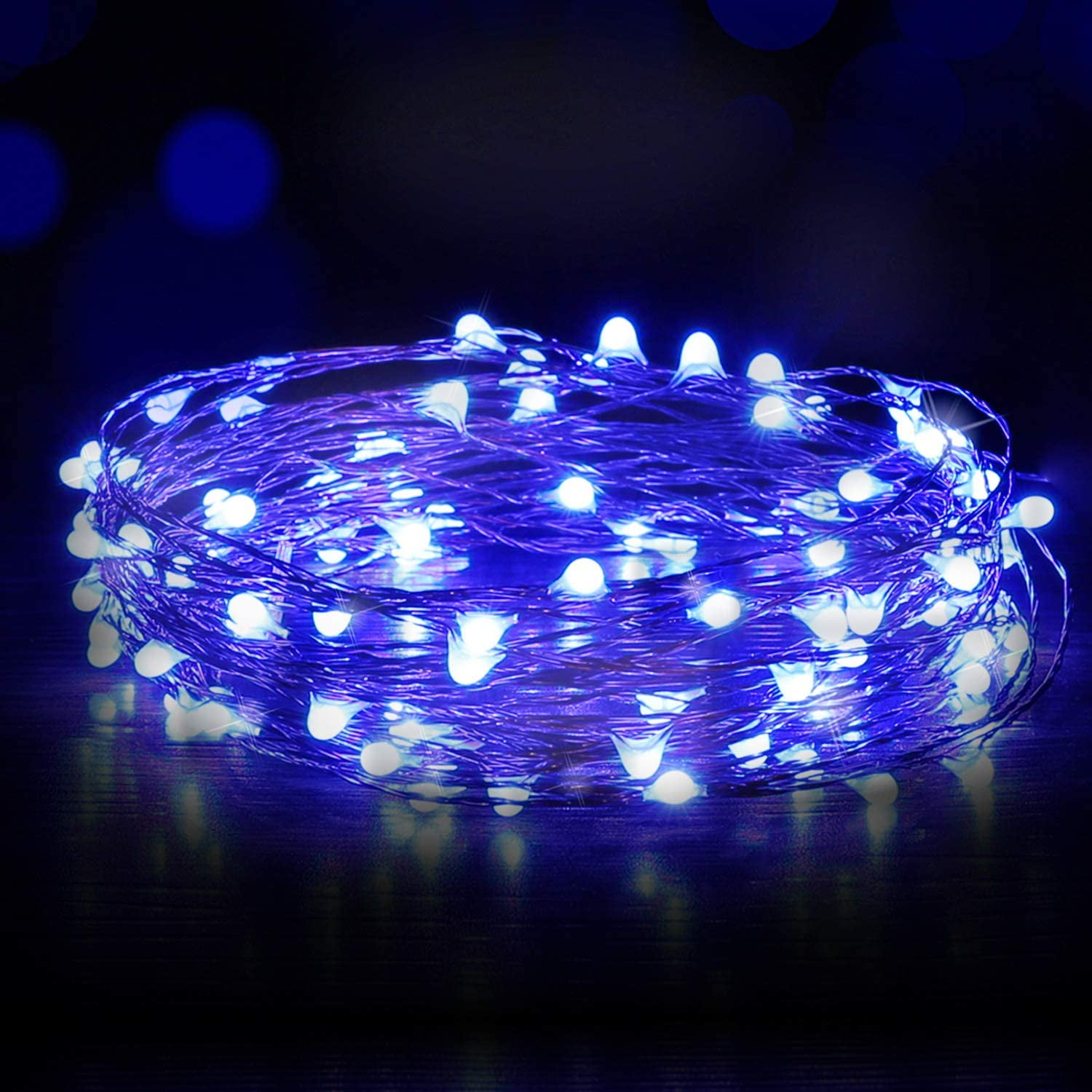 50/100/200 LED Copper Wire String Light, Christmas String Lights, USB ...