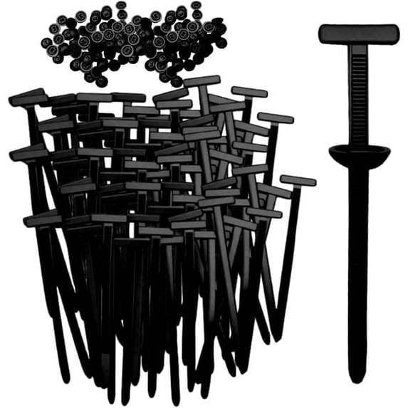 50/100/200 Pcs Nylon Universal Cable Tie Buckle, Multi-Functional Nylon ...