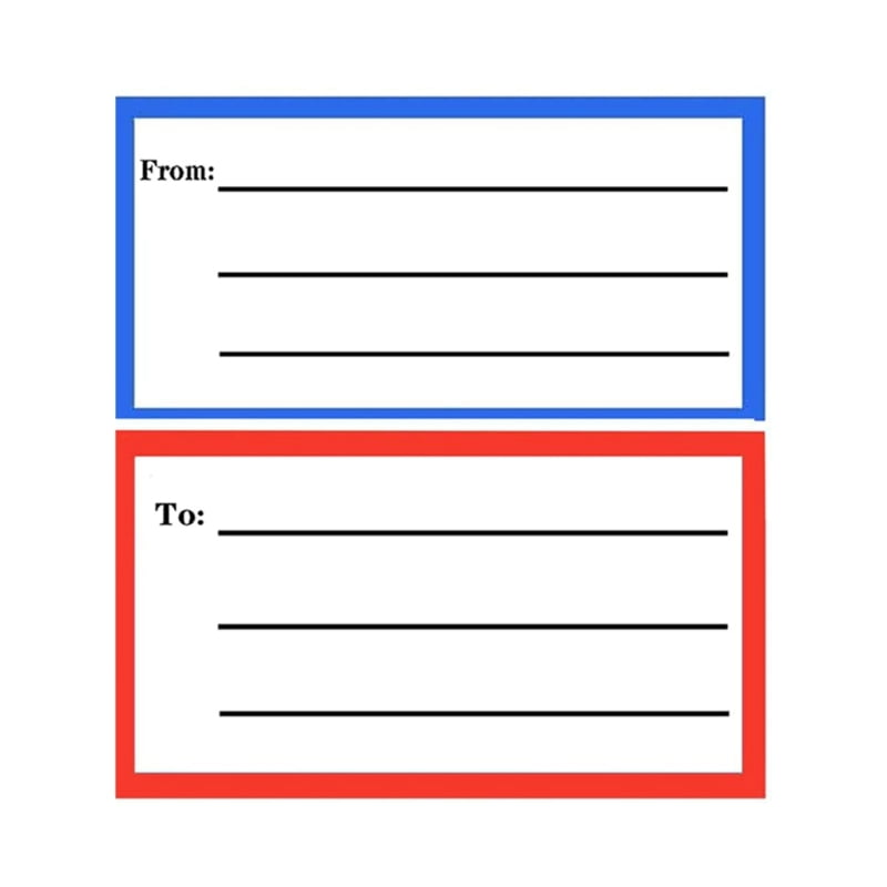 50/100/240 Sheets to/from Address Mailing Labels Self Adhesive Mailing ...