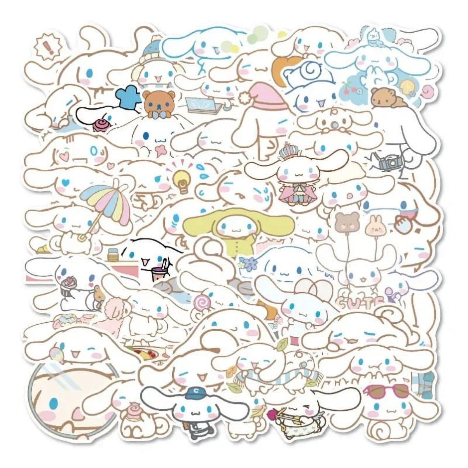 50/100 Sanrio Stickers Anime Sticker Cinnamoroll Kawaii Pack Children‘s ...