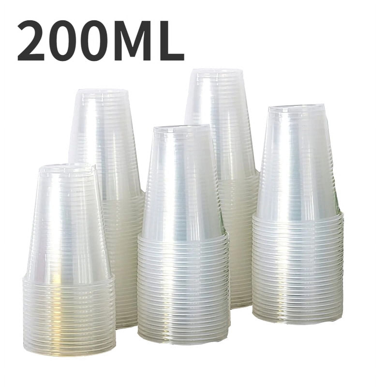 50/100PCS Disposable Clear Plastic Cup Outdoor Picnic Plastic Cup ...