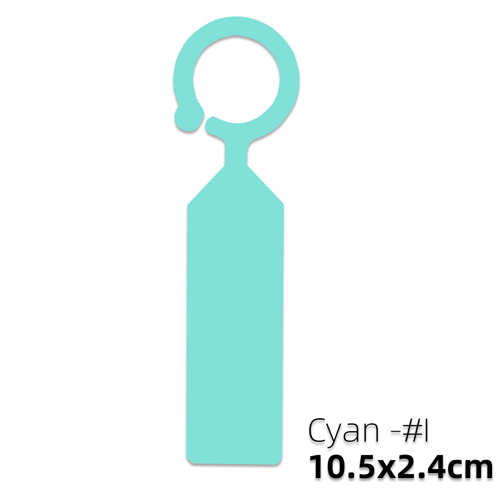 50-100PCS Garden Plant Ring Hanging Lables Pot Tree Plastic Waterproof ...