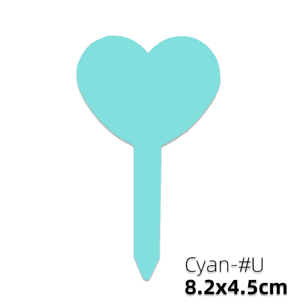 50-100PCS Garden Plant Ring Hanging Lables Pot Tree Plastic Waterproof ...