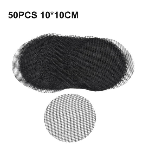 50/100Pcs 7.5/10Cm Flower Pot Hole Mesh Pad Round Drainage Holes ...
