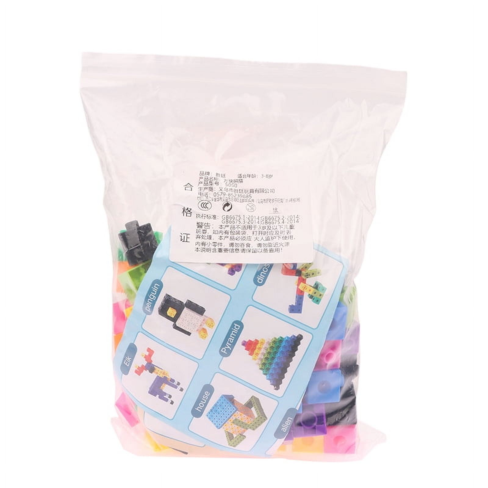 50/100Pcs Home School Preschool Connected Cube Toys For Mathematical ...