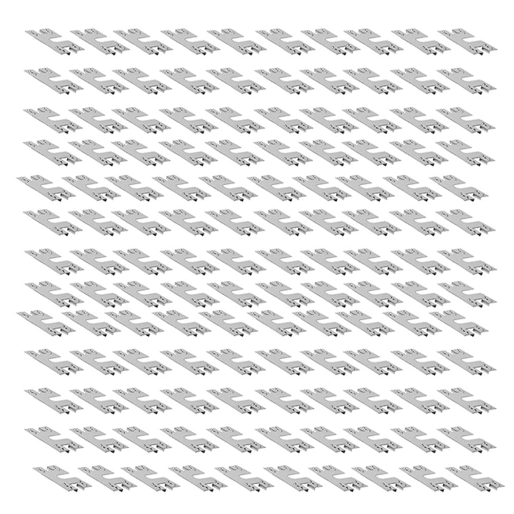 50/100Pcs Photovoltaic Conductive Sheet Solar Panel Grounding Clip ...