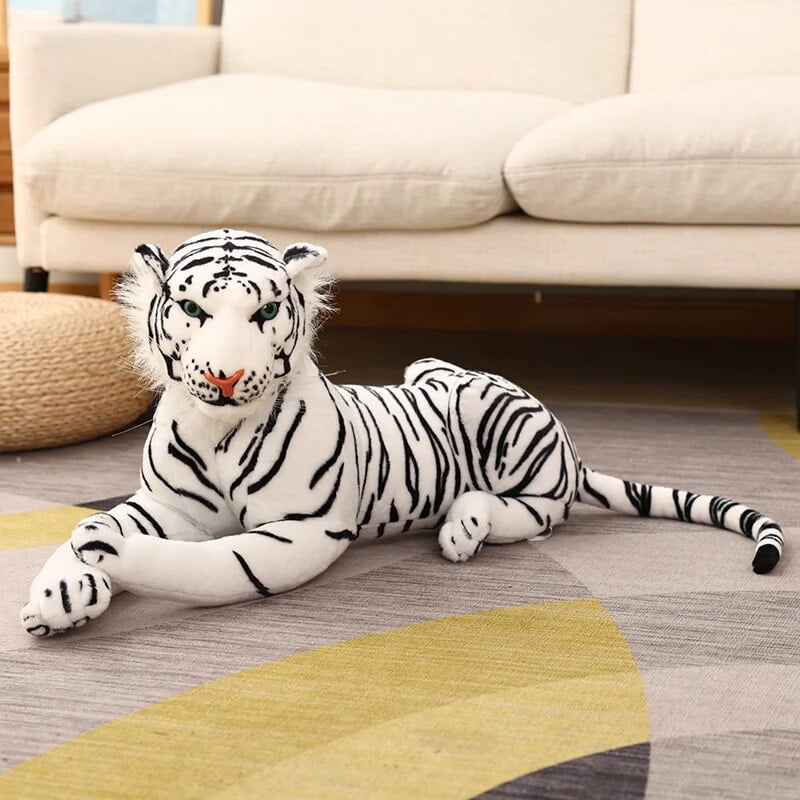 50-160cm High Quality Lifelike Tiger Plush Toys Soft Wild Animals ...