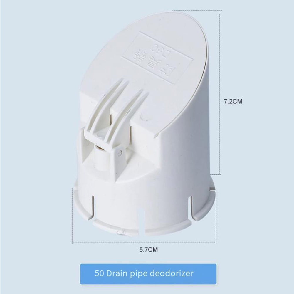 50-160mm PVC Drainage Pipe Floor Drains Auto Closing Displacement Valve ...