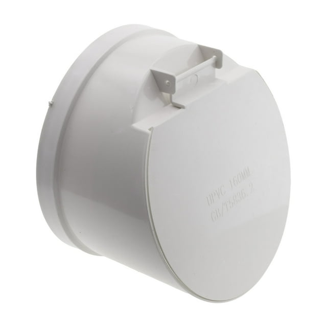 50-160mm PVC Drainage Pipe Floor Drains Auto Closing Displacement Valve ...