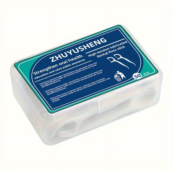GUM Angled Floss Picks, Satin Dental Floss, 75 Count, Icy Mint, 4 Pack ...