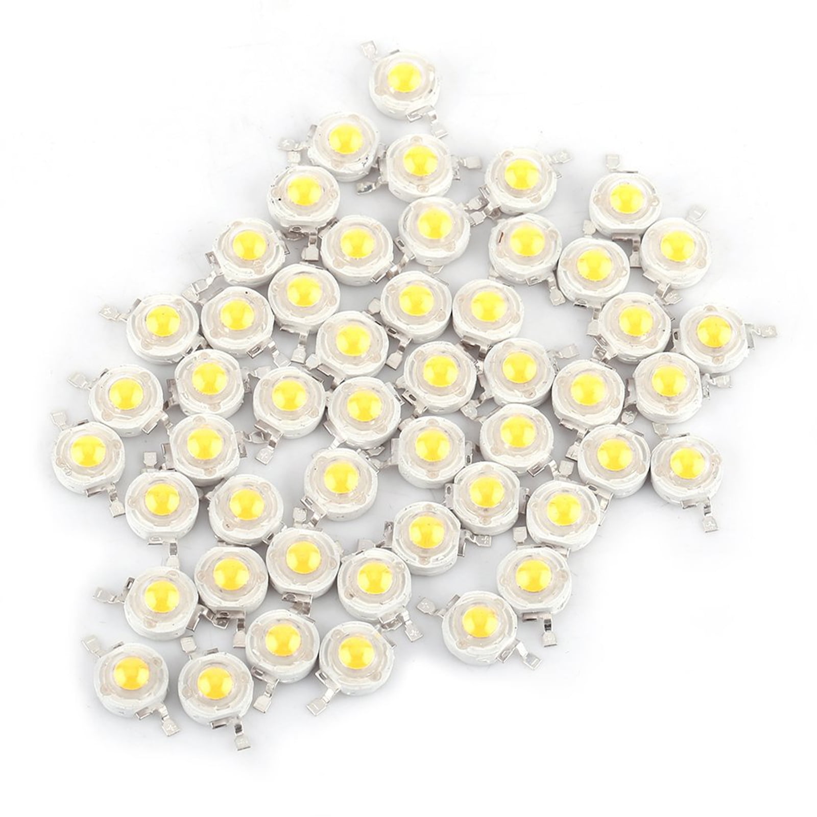 50* 220-240LM 1W 180 Degree Beam Angle High Power LED SMD Chip Lamp ...