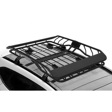 EastVita Roof Rack Basket,50"x38"Heavy Duty Steel Universal Rooftop ...