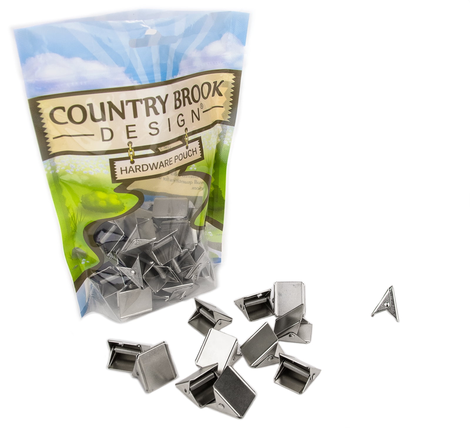 50 - Country Brook Design® 5/8 Inch Spring Loaded Clip - Walmart.com
