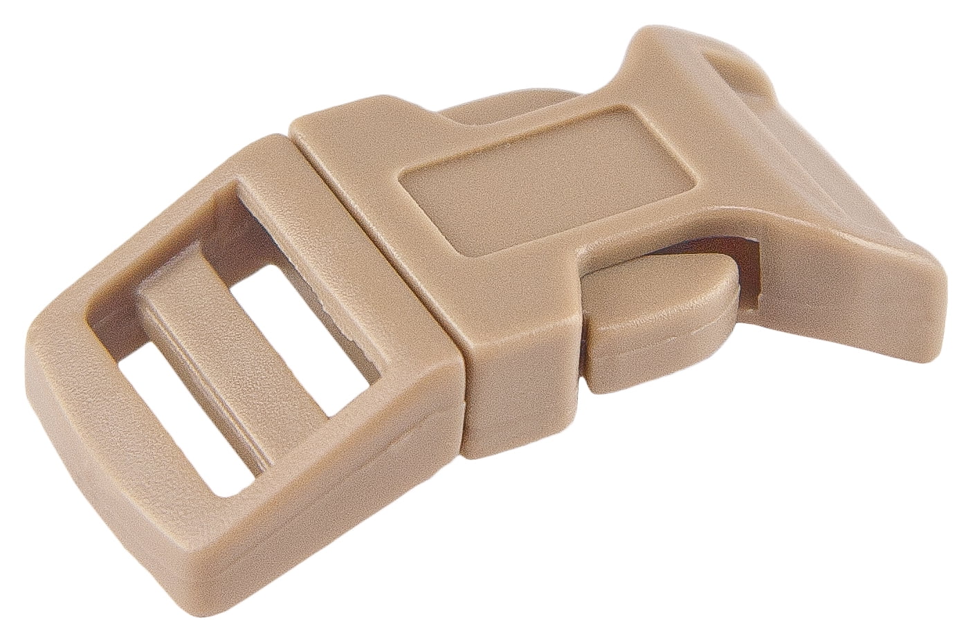 50 - 5/8 inch Coyote Tan Economy Contoured Side Release Plastic Buckles ...