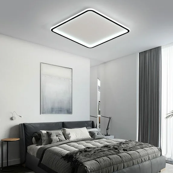 50*50*4.5cm/19.69*19.69*1.77in Ceiling Light, Dimmable Ceiling Light ...