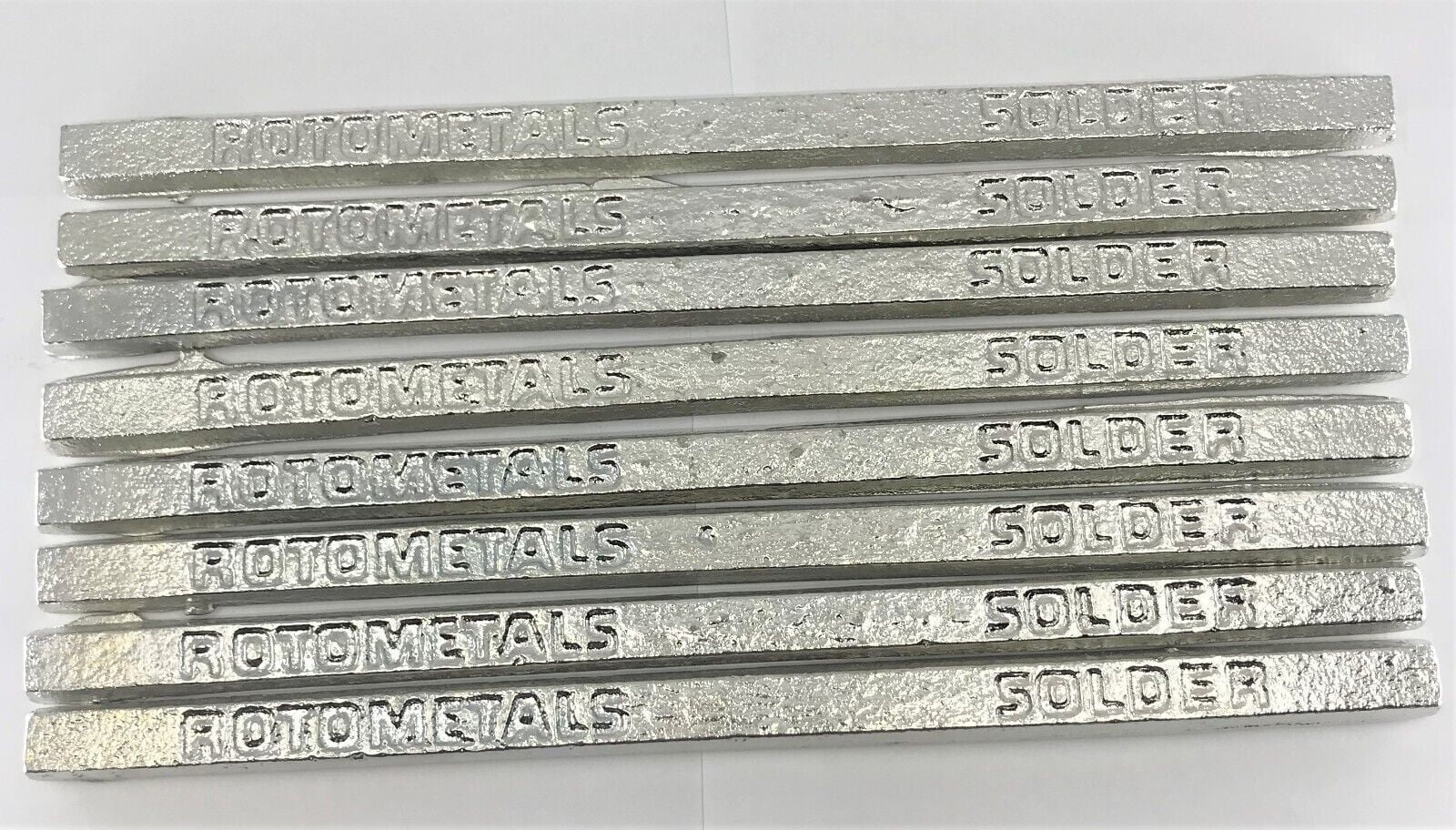 50/50 Solder Bar 50%tin/50%Lead Rotometals 10lbs (8-12Bars) - Walmart.com