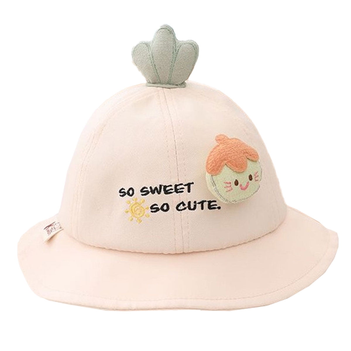 50-52cm hat circumference children's fisherman hat cute fruit bowl hat ...