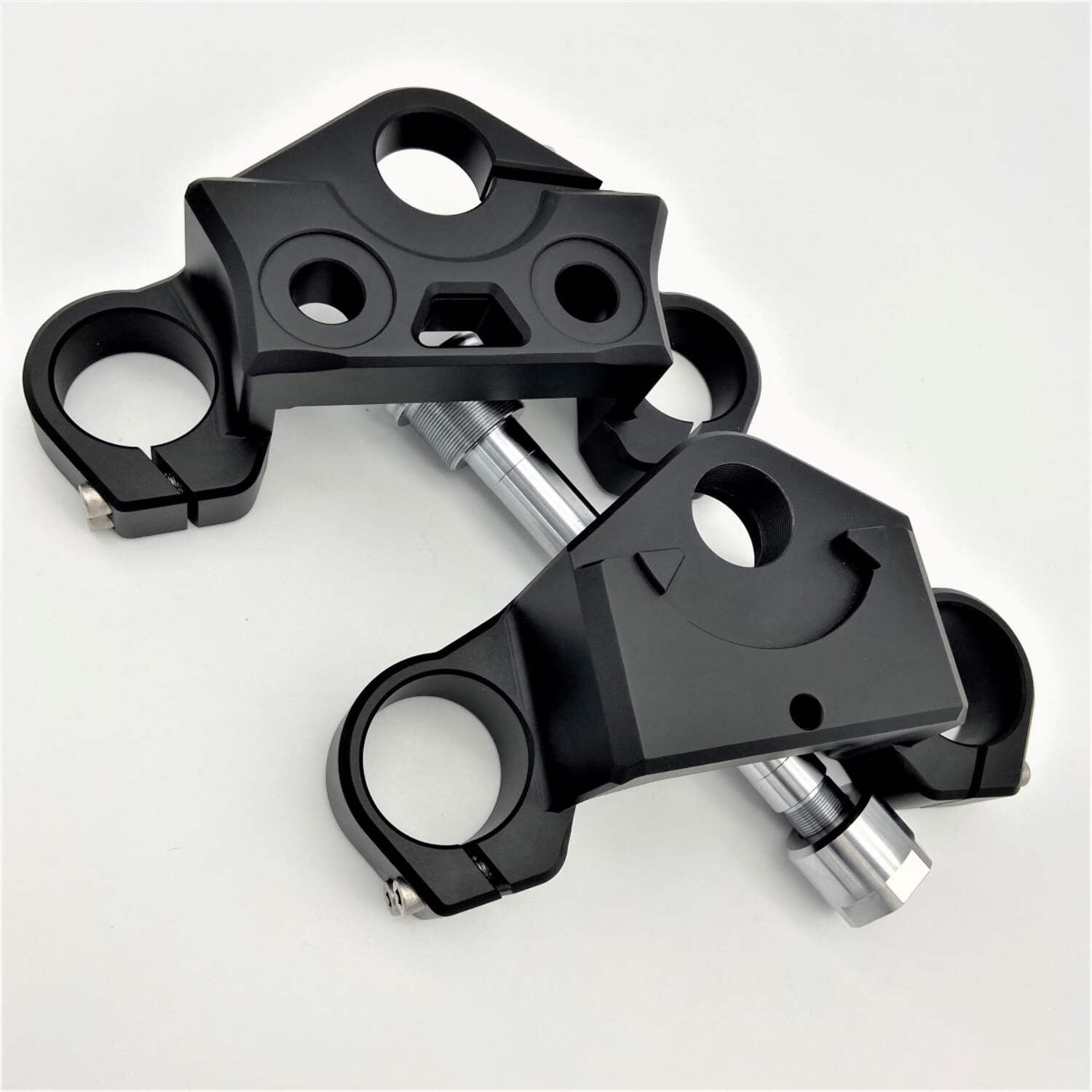 50-55 2-inch drop Triple-Trees for Harley Dyna/FXR style frames by ...