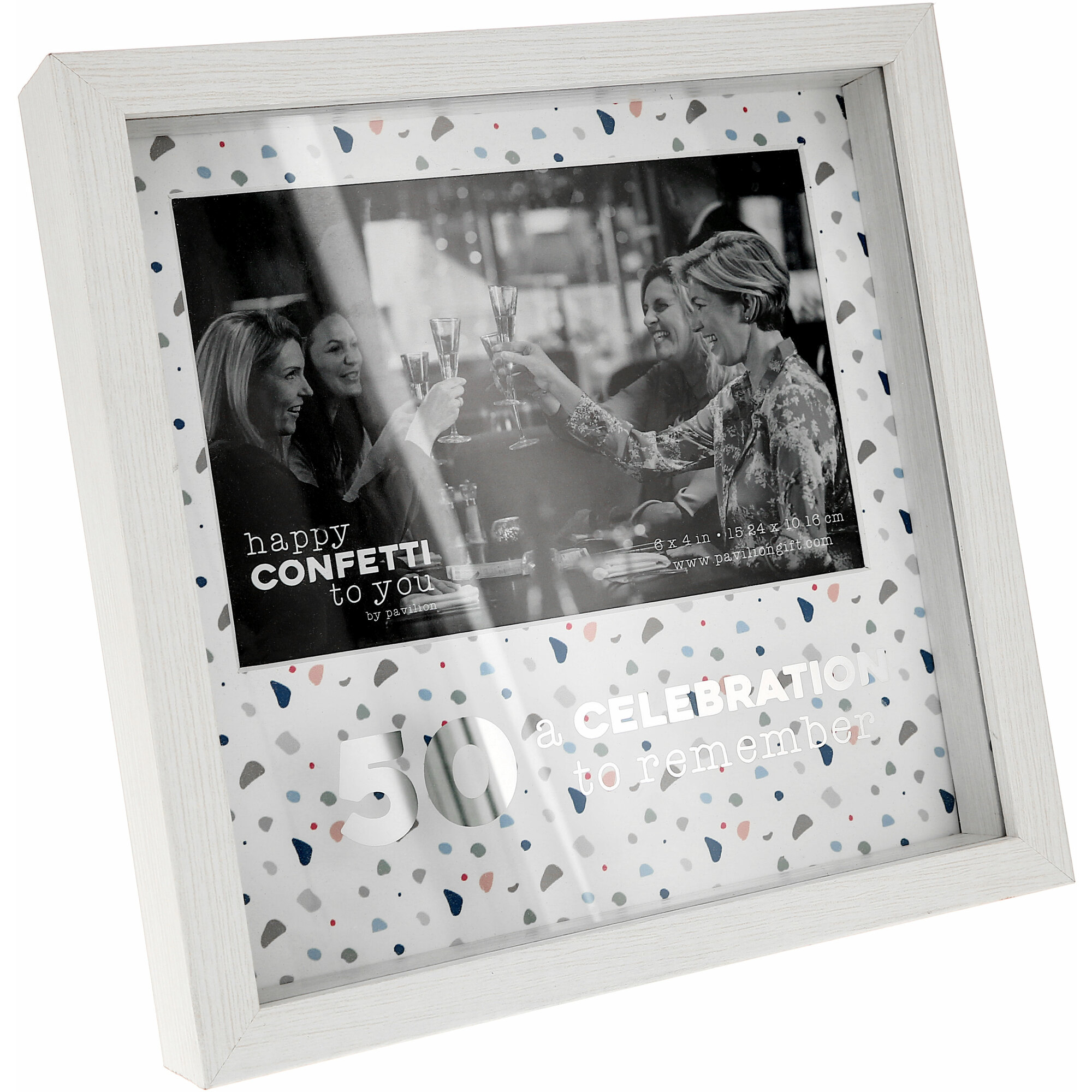 Pavilion Gift Company - 50 - 7.5" Shadow Box Frame (Holds 6" x 4" Photo ...