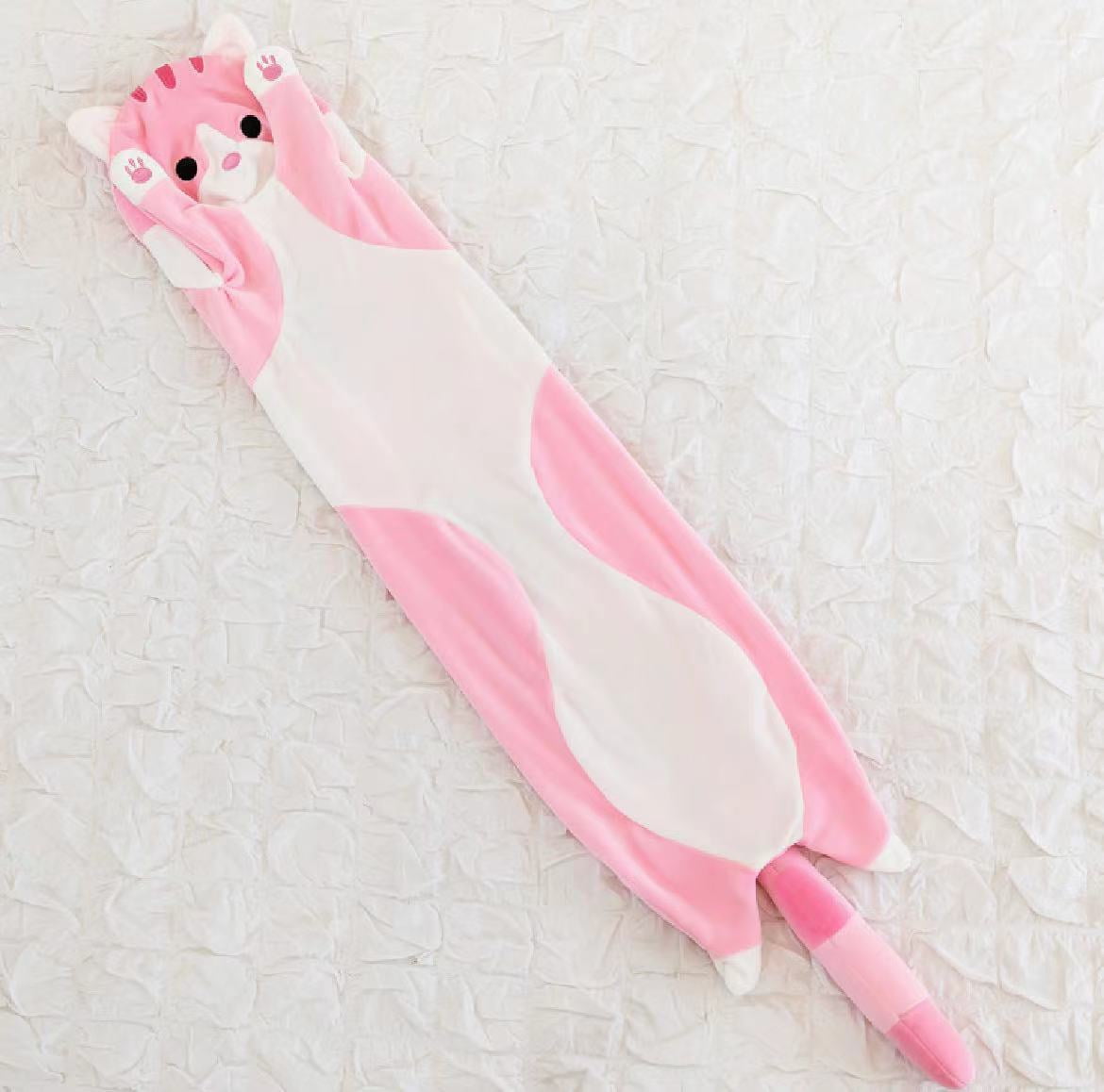50/70/90/110/130cm Funny Joy Cute Soft Long Cat Plush Toys Pause Office ...