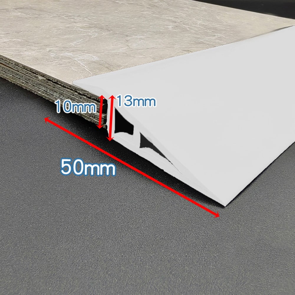 50/70mm Flexible PVC Floor Edge Strips Floor Transition Edge Strips ...
