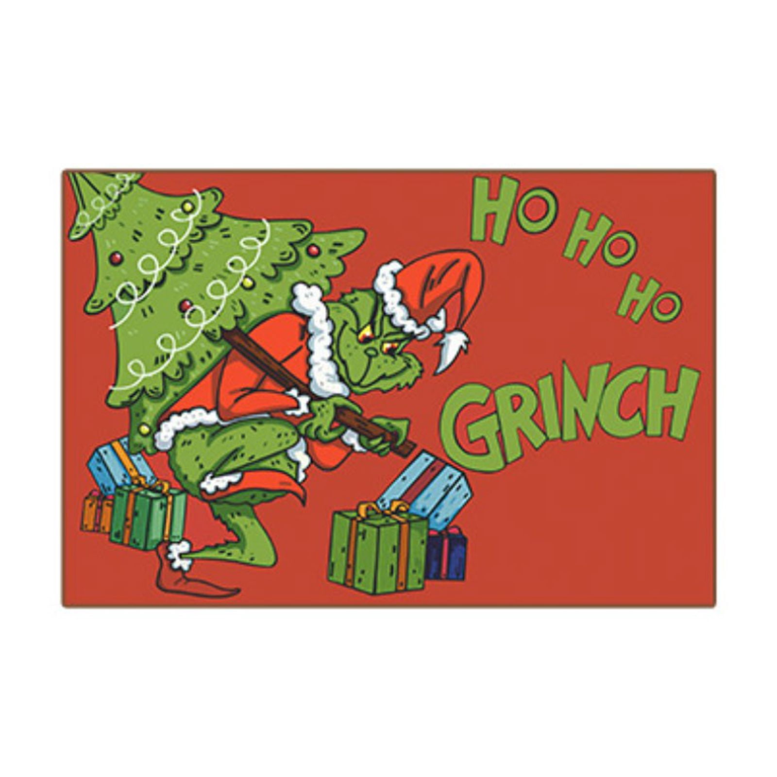 50*80Cm Christmas-Themed Cartoon Grinch Floor Mat Designed With Classic ...