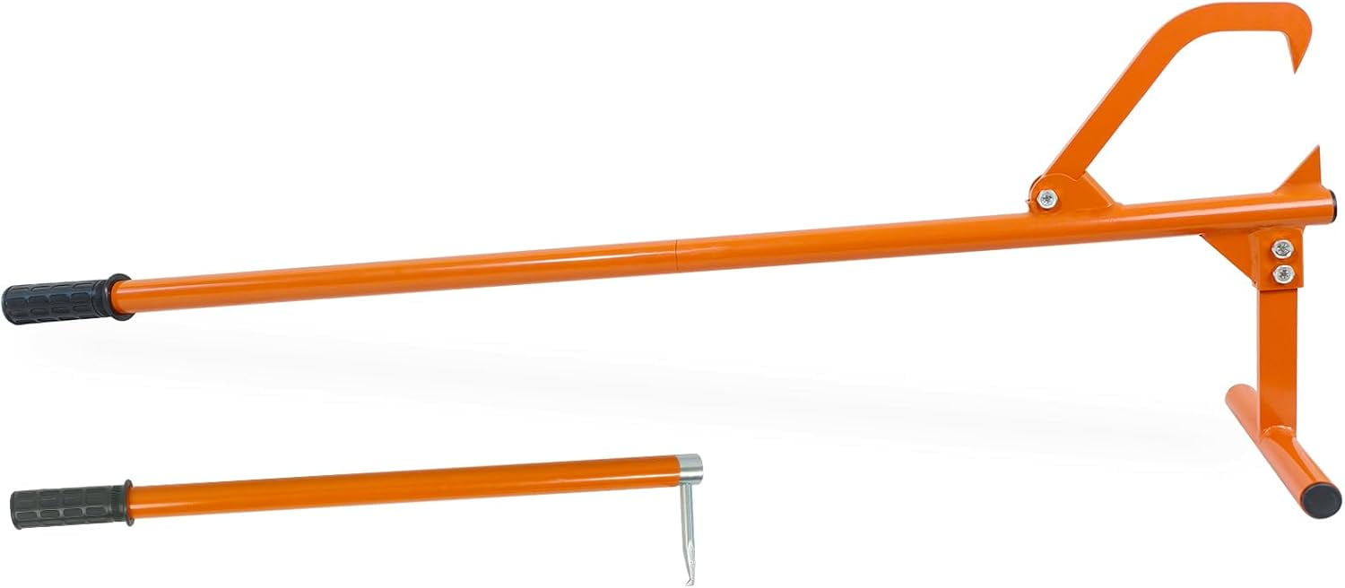 50.9" Timberjack Log Lifter, Adjustable Log Roller Cant Hook, Heavy ...