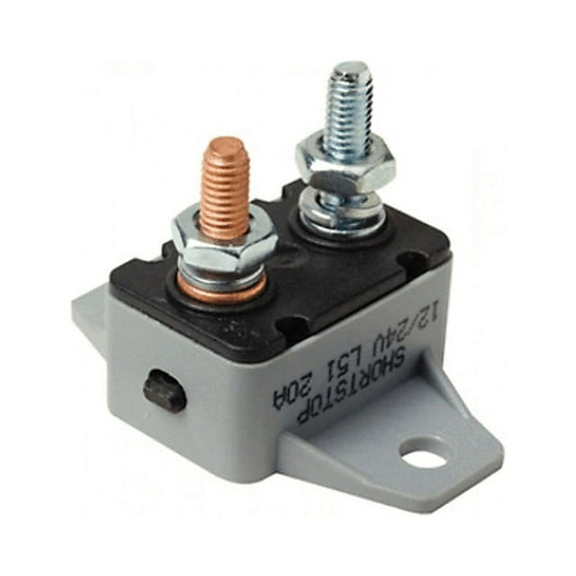 Marpac Electrical Resettable Inline Circuit Breaker 50 Amp 12 Volt R ...