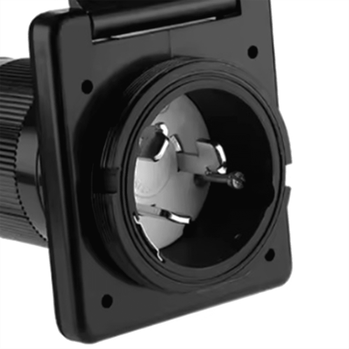 50 AMP Twist Lock RV Shore Power Inlet 125V/250V,RV Shore Power Inlet ...