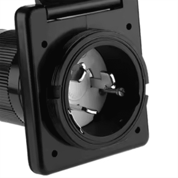 50 AMP Twist Lock RV Shore Power Inlet 125V/250V,RV Shore Power Inlet ...